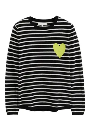 CHINTI & PARKER Chinti & Parker Breton Heart Jumper