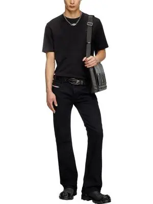DIESEL® T-adjust-slits-r17 T-shirt - Black