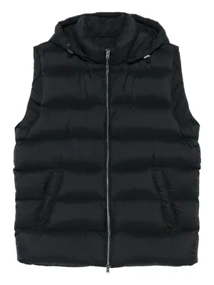 Herno Padded Gilet - Black