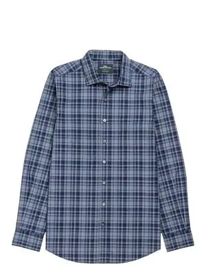 Rodd & Gunn Monavale Check Cotton Button-front Shirt - Midnight