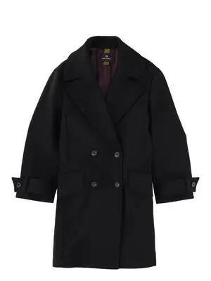 Paul Smith Double-breasted Coat - Black