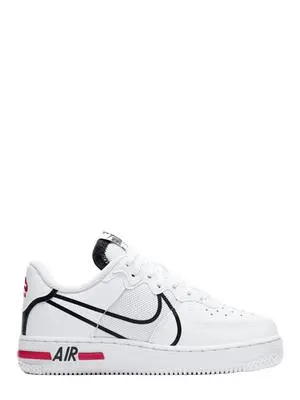 Nike Air Force 1 Low React D/ms/x Sneakers - White/black/red