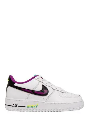 Nike Air Force 1 Low '07 Lv8 Sneakers - White/black/vivid Purple