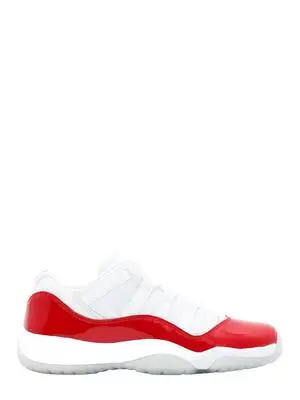 JORDAN 11 Retro Low Sneakers - White/varsity Red/black