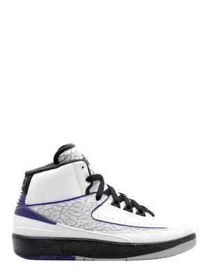 JORDAN 2 Retro Sneakers - White/dark Concord/black Wolf Grey