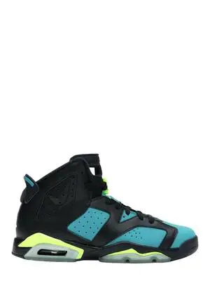 JORDAN 6 Retro Sneakers - Black/volt Ice/turbo Green