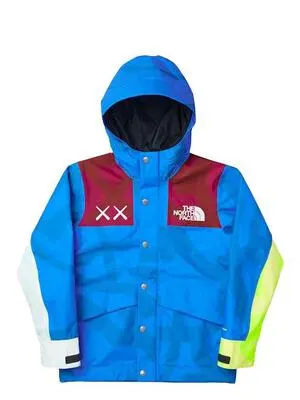 KAWS X The North Face 1986 Mountain Jacket - Kw Hero Blue 86 Print