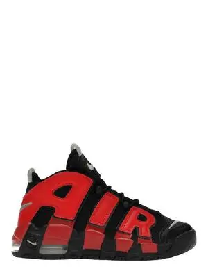 Nike Air More Uptempo Alternates Split Black/university Red/midnight Navy Blue
