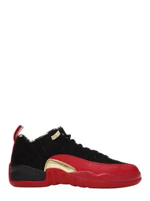 JORDAN Jordan 12 Retro Low Super Bowl Sneakers Black/varsity Red/metallic Gold