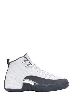 JORDAN Jordan 12 Retro Sneakers White/dark Grey/gym Red