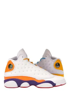 JORDAN 13 Retro Playground Sneakers - White/black/court Purple