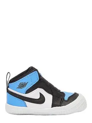 JORDAN 1 Crib Bootie - University Blue/black/white