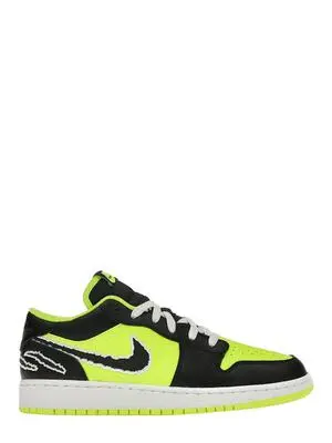 JORDAN 1 Low Se Sneakers - Volt/white/black