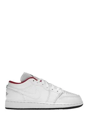 JORDAN Jordan 1 Low Sneakers White/gym Red/university Blue