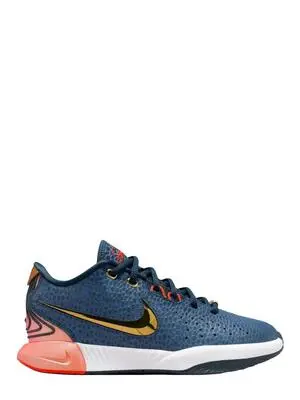 Nike Lebron 21 Olympic Sneakers - Armory Navy Blue/metallic Gold/cosmic Clay