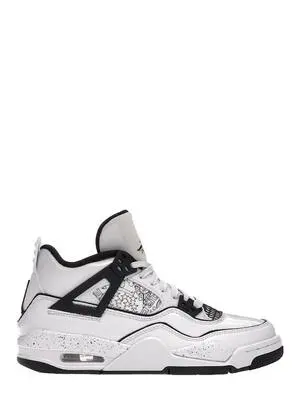 JORDAN Air Jordan 4 Retro SE DIY White/blackone-colorvolt