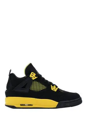 JORDAN 4 Retro Thunder Sneakers - Black/white/tour Yellow