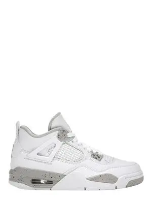JORDAN 4 Retro - White/tech Grey/black