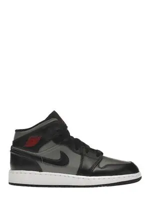 JORDAN Air Jordan 1 Mid Sneakers Black/gym Red/particle Grey