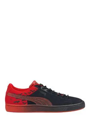 PUMA Suede Sneakers - Black/red