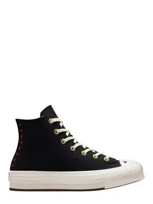 CONVERSE Chuck Taylor Lift Platform High Top - Black/egret/back Ally Brick