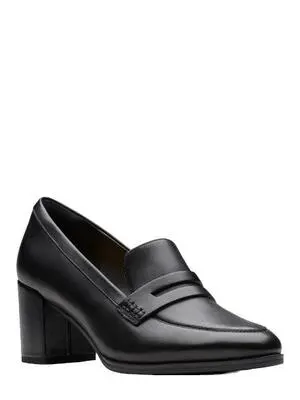 CLARKS Clarks Freva 55 Edge Penny Loafer Pump