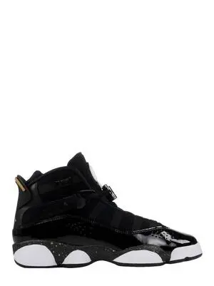 JORDAN 6 Rings High-top Sneakers - Black/metallic Gold/white