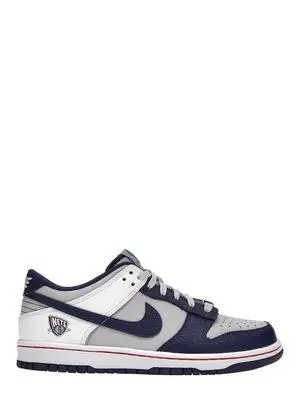 Nike Dunk Low Emb Nba 75th Anniversary Brooklyn Nets Gs - Grey Fog/white/blue Void
