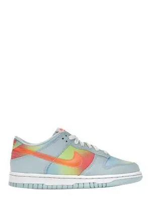 Nike Dunk Low Heat Map Sneakers - Glacier Blue/light Lemon Twist/aquarius Blue