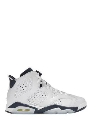 JORDAN Air Jordan 6 Retro Sneakers White/midnight Navy Blue