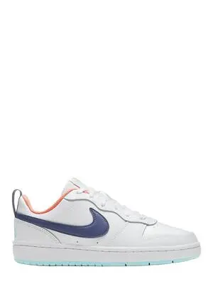 Nike Court Borough Low 2 Sneakers - White/navy Blue/teal