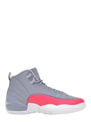 JORDAN 12 Retro Sneakers - Wolf Grey/racer Pink/black
