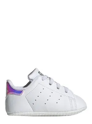 Adidas Stan Smith Crib Sneakers - Cloud White/silver Metallic