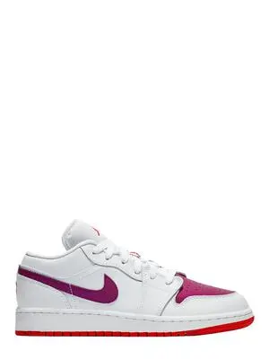 JORDAN Jordan 1 Low Sneakers White/rush Pinkone-colortrue Berry