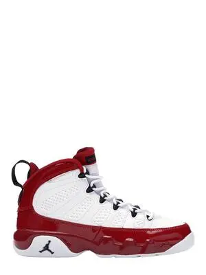 JORDAN 9 Retro Sneakers - White/black/gym Red