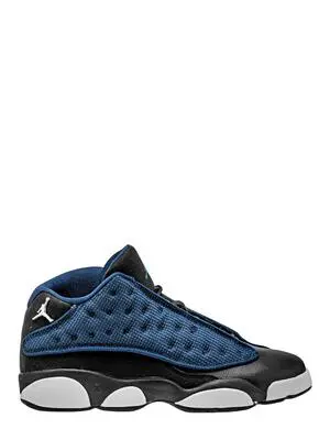JORDAN 13 Retro Low Sneakers - Brave Blue/metallic Silver/black