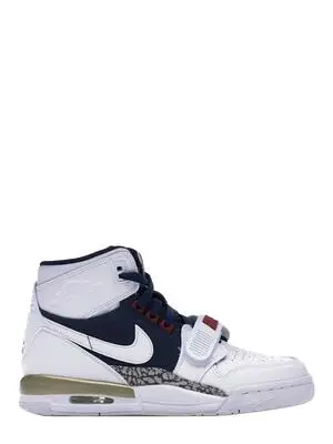 JORDAN Legacy 312 Olympic Gs Sneakers - White/midnight Navy Blue