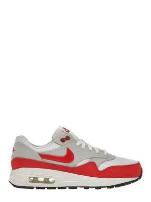 Nike Air Max 1 Sneakers Neutral Grey/university Red/white