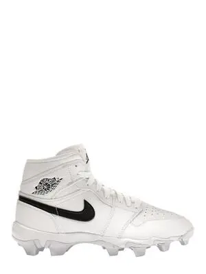 JORDAN 1 Mid Cleat - White/black