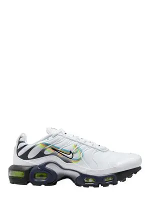 Nike Air Max Plus Swoosh Sneakers - White/volt/football Grey