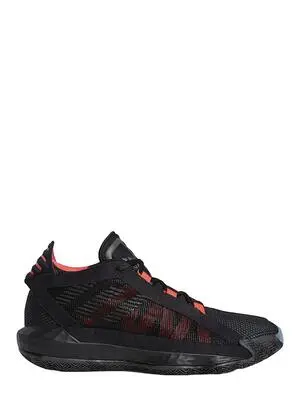 Adidas Dame 6 Athletic Sneakers - Core Black/shock Red