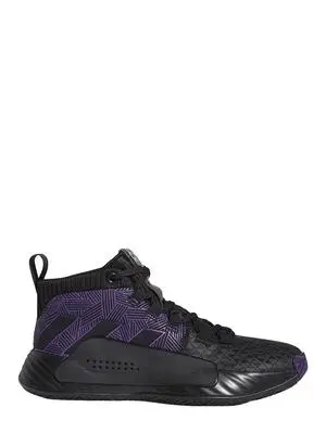 Adidas Dame Sneakers - Core Black/active Purple/silver Metallic