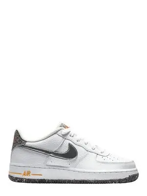 Nike Air Force 1 Crater Grind Sneakers - White/metallic Silver/light Smoke Grey