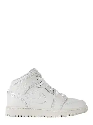 JORDAN 1 Mid Triple - White