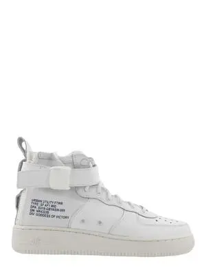 Nike Sf Air Force 1 Mid Sneakers - White