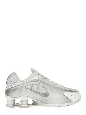 Nike Shox R4 Sneakers White/metallic Silver/bright Crimson