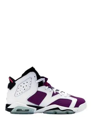 JORDAN 6 Retro Grape Sneakers - White/vivid Pink/bright Grp