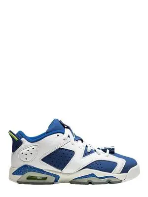 JORDAN 6 Low Sneakers - White/ghost Green/insgn Blue