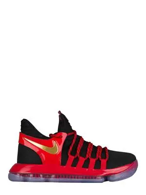 Nike Kd 10 Sneakers - Black/metallic Gold/university Red