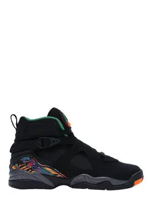 JORDAN 8 Retro Tinker Air Raid Sneakers - Black/light Concord/aloe Verde